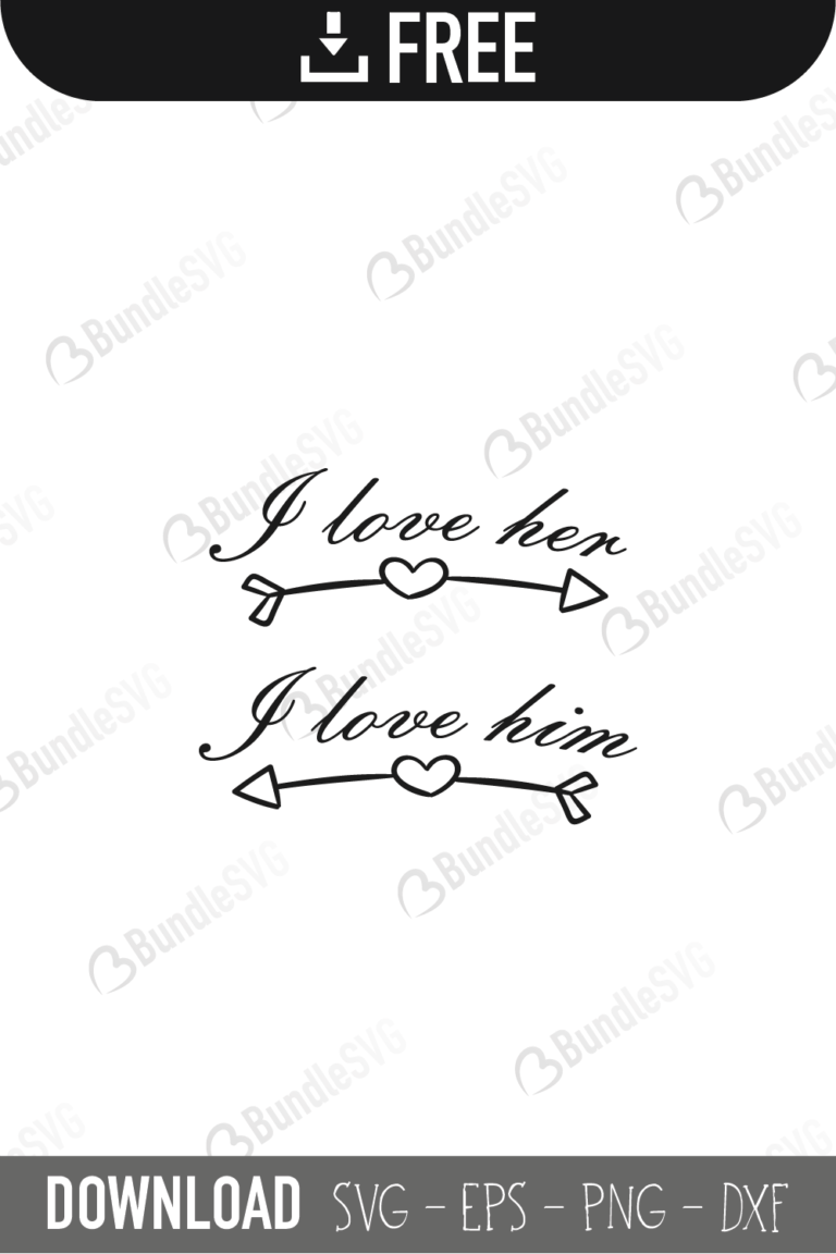 Couples SVG Cut Files Free Download | BundleSVG.com