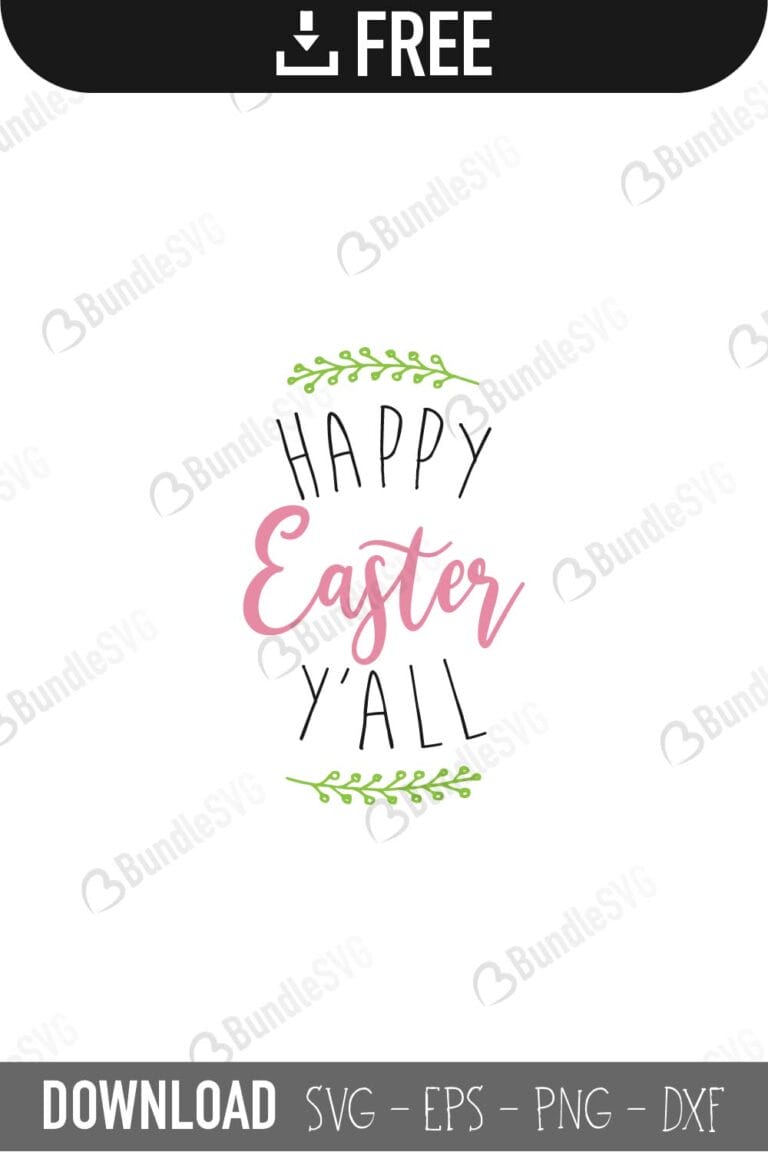 Free Easter SVG Cut Files | BundleSVG