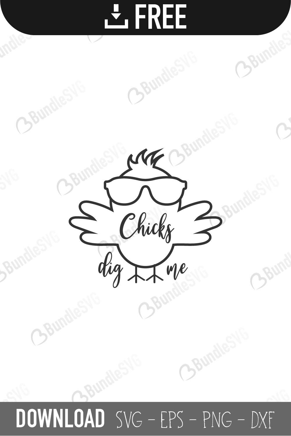 Chicks Dig Me SVG Free Download | BundleSVG