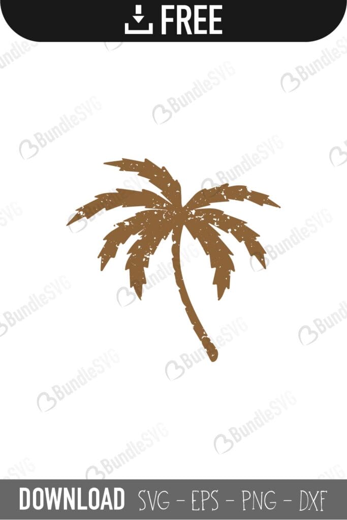Palm Tree SVG Cut Files Free Download | BundleSVG