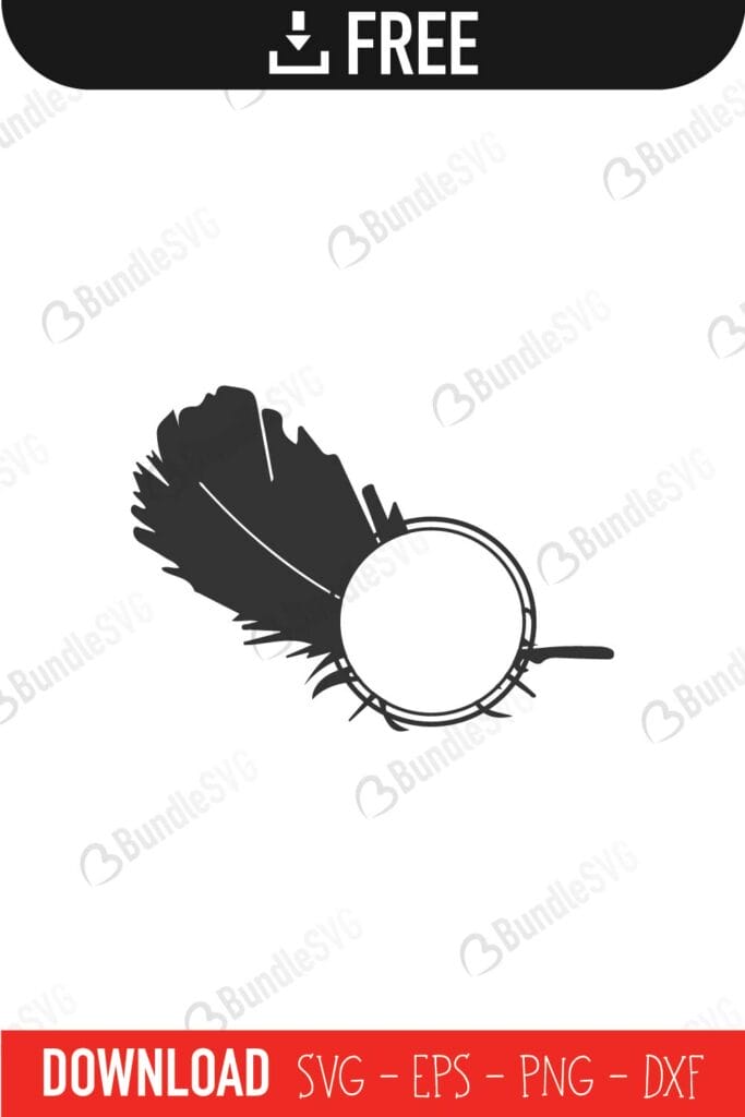 Feather SVG Cut Files Free Download | BundleSVG