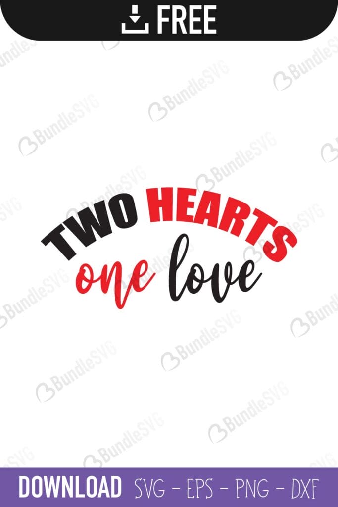 One Heart SVG Cut Files Free Download | BundleSVG