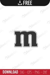 M&M SVG Cut Files Free Download | BundleSVG