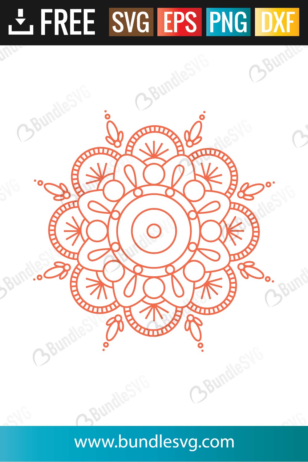 Mandala SVG Free Download | BundleSVG.com