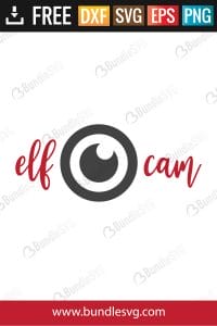 Elf Cam SVG Cut Files Free Download | BundleSVG.com