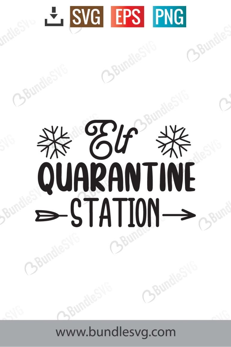 Elf Quarantine Station SVG Cut Files Free Download | BundleSVG.com